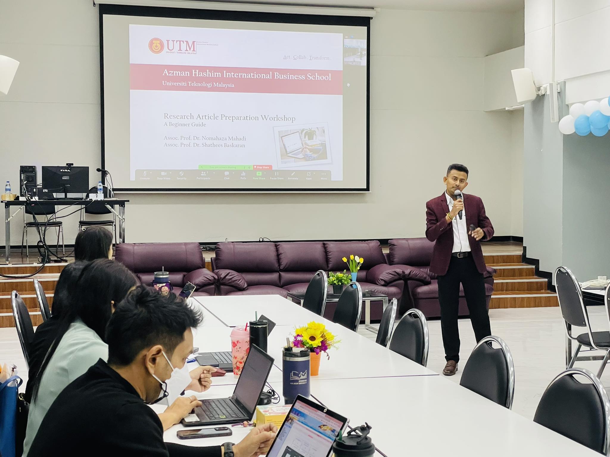 Research Article Writing Workshop | สำนักวิชาการบัญชีและการเงิน